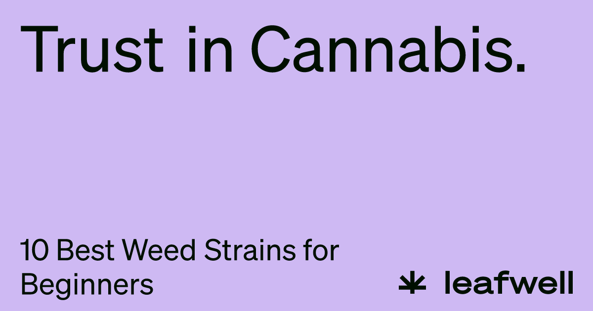 10 Best Weed Strains for Beginners